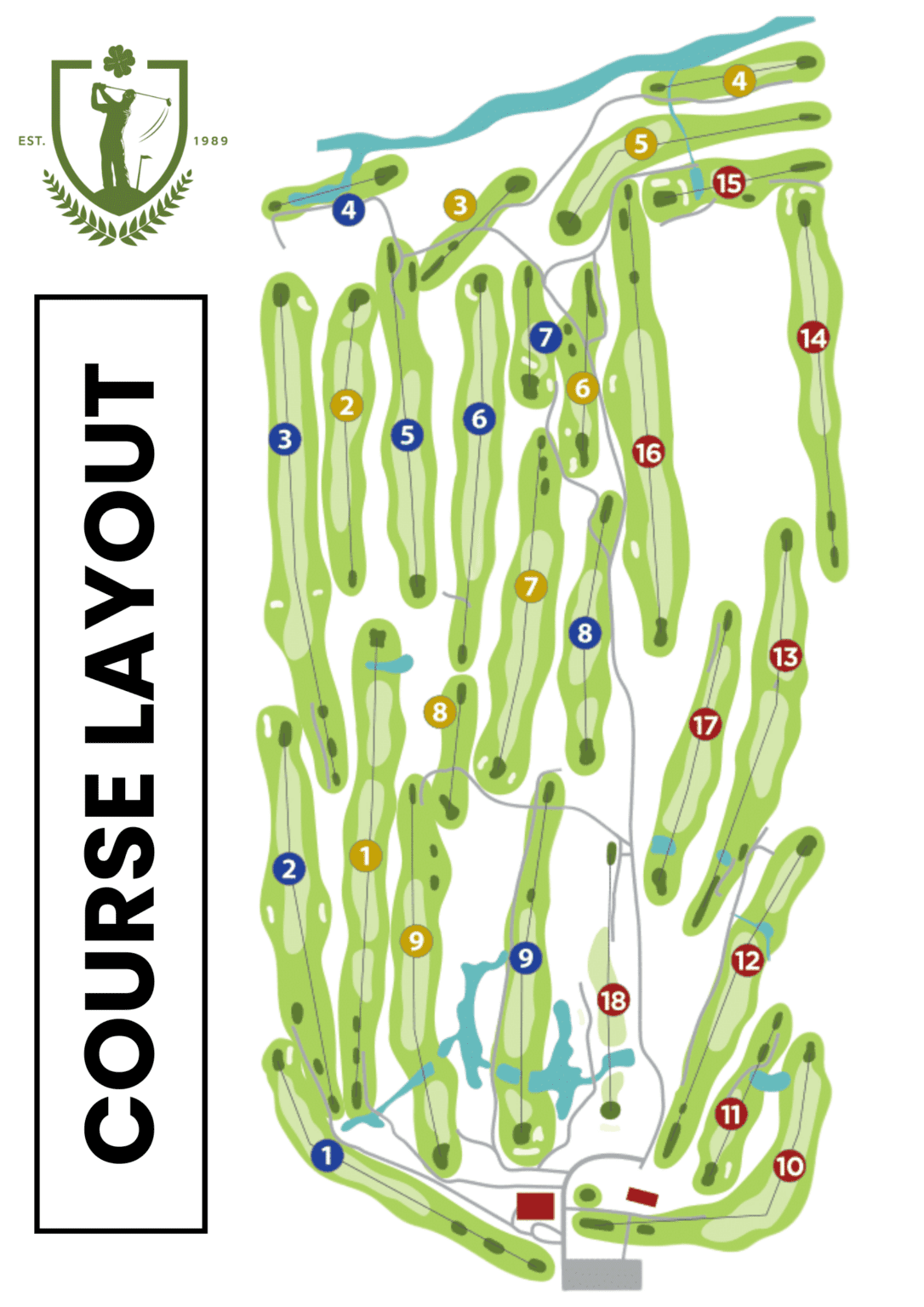 Course Layout - Irish Hills Golf & Country Club || Best Golf Courses in ...